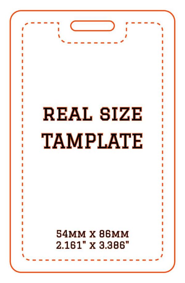 TEMPLATES & GUIDELINES - Sports Bag Tags